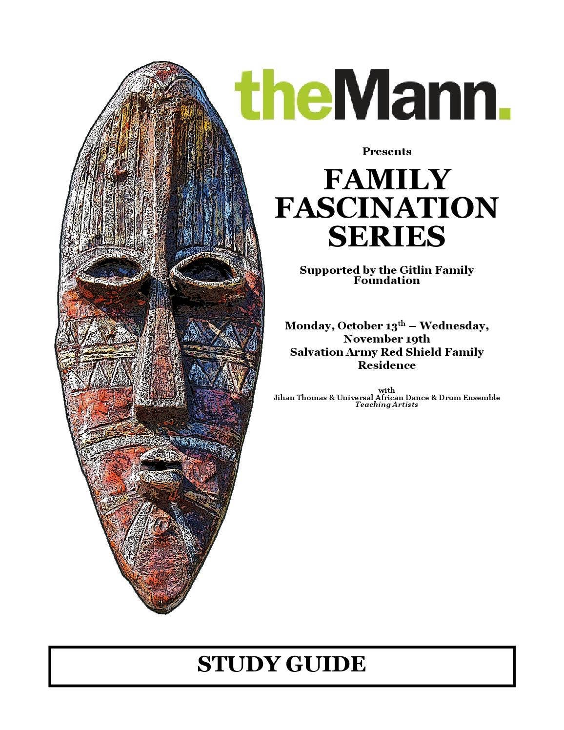 Family Fascination Series Study Guide by The Mann Center for the ...