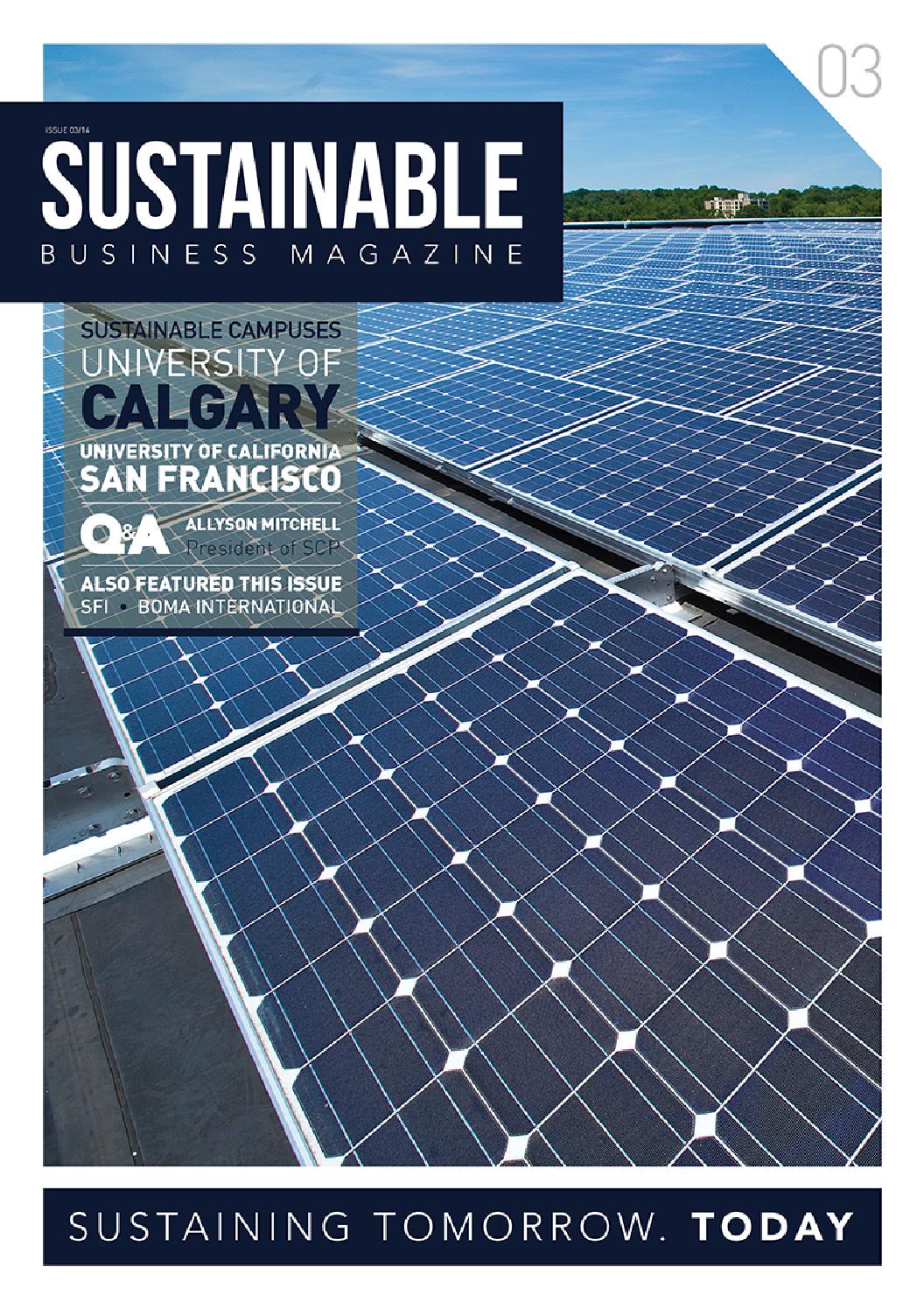 Sustainable Business Magazine by Sustainable Business Magazine - Issuu