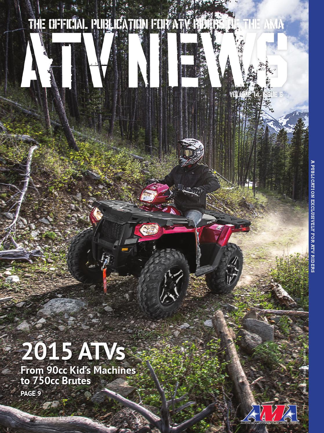 ATV News November/December 2014 by American Motorcyclist Association ...