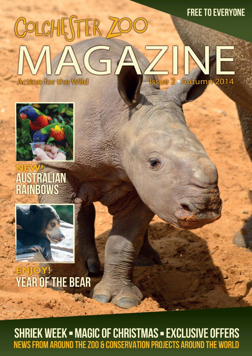 Colchester Zoo Magazine Autumn 2014 by Colchester Zoo - Issuu