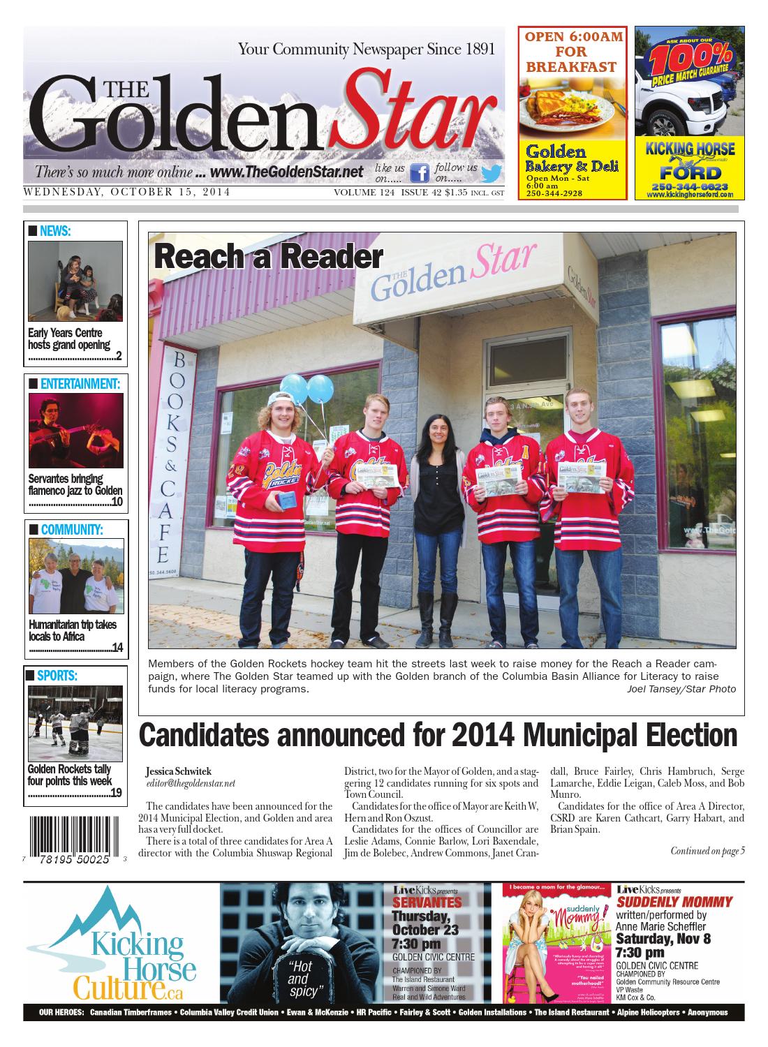 Golden Star, October 15, 2014 by Black Press Media Group - Issuu