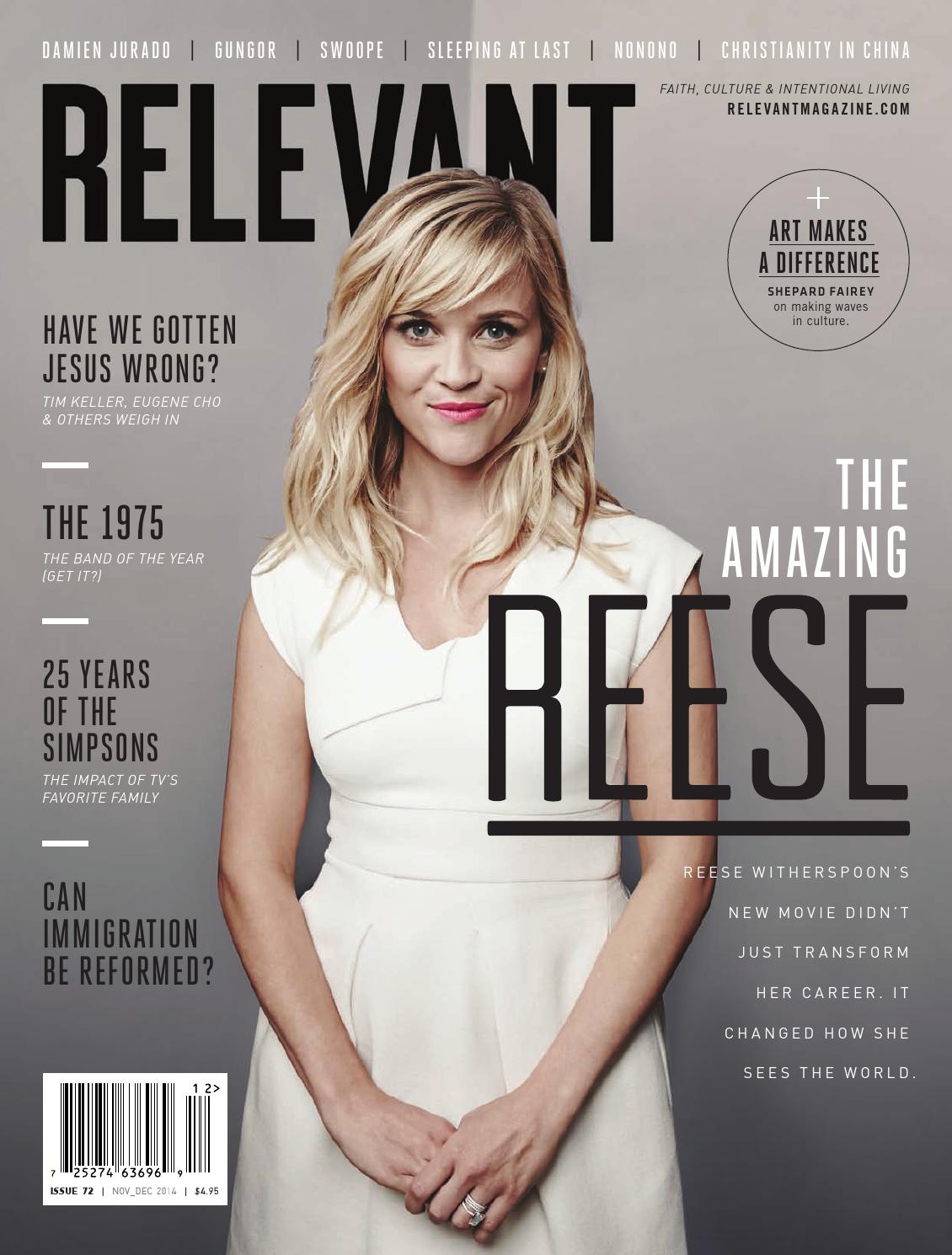 RELEVANT - Issue 72 - November/December 2014 by RELEVANT Media Group ...