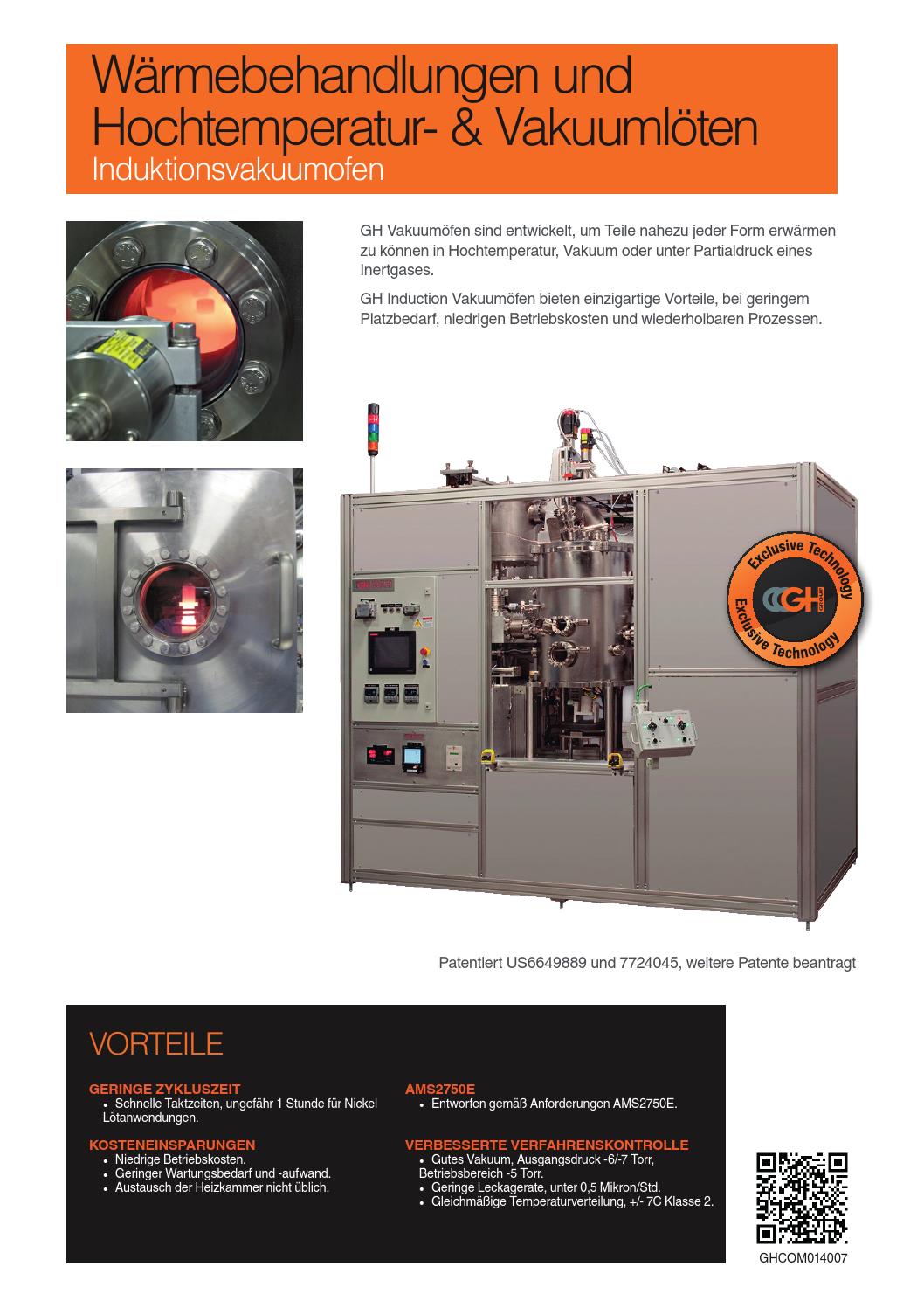GH Induction heating vacuum furnaces in German by GH Induction - Issuu