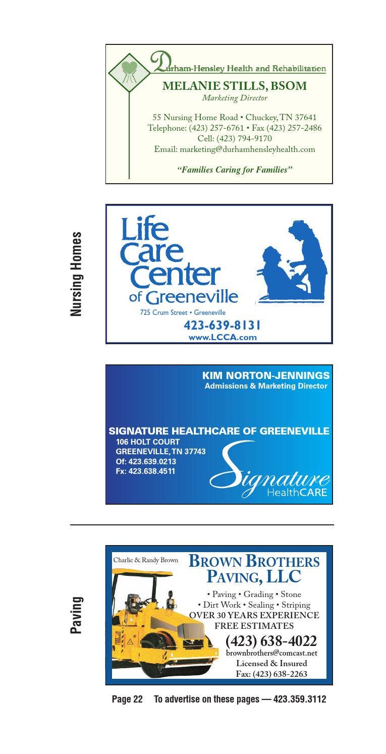 Business Card Directory, July 2014 by Adams MultiMedia East - Issuu
