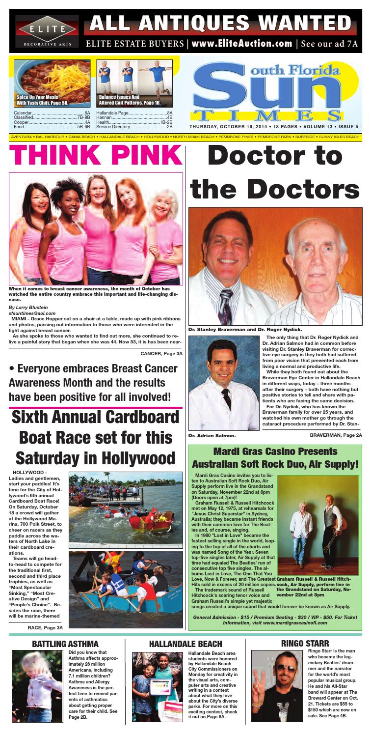 10 16 14 Sun Times Issue by The South Florida Sun Times Newspaper - Issuu