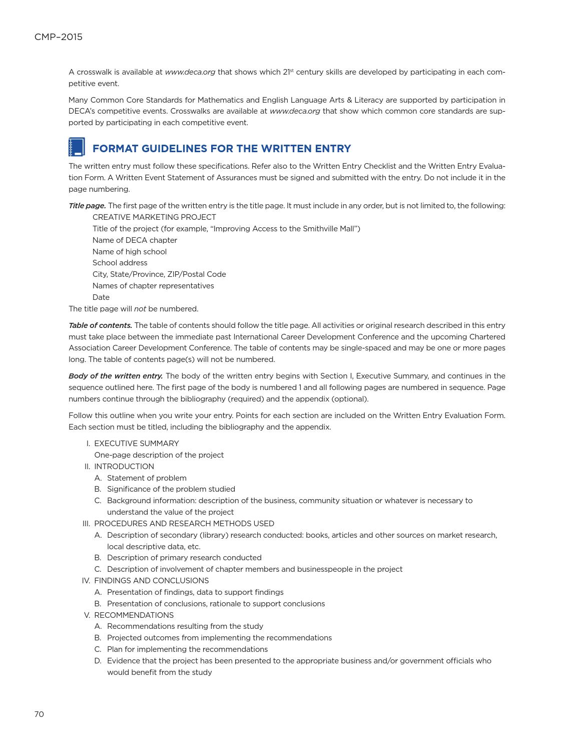 DECA Guide 2014–15 by DECA Inc. - Issuu