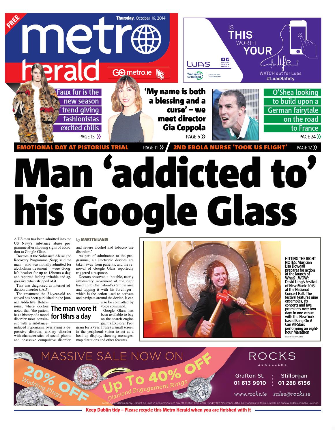 Metro Herald, October 16, 2014 by Metro Herald - Issuu