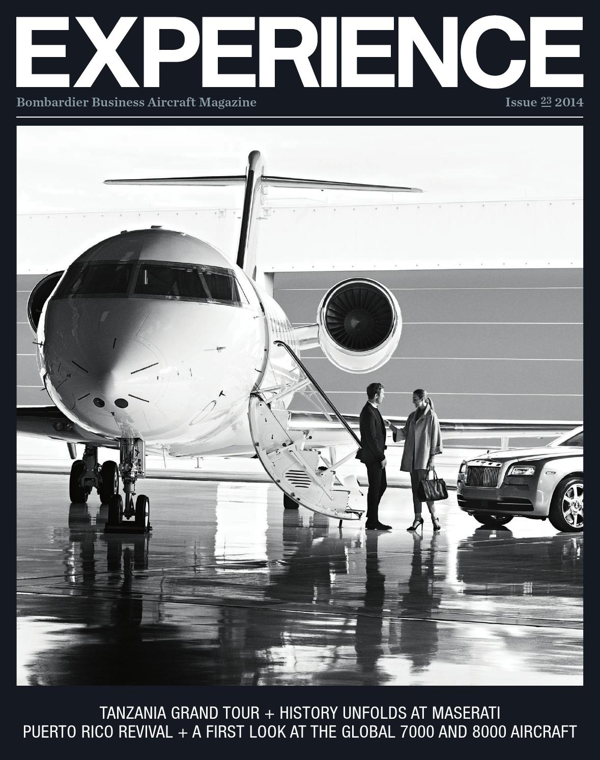 Bombardier Experience Magazine 23 by Spafax - Issuu