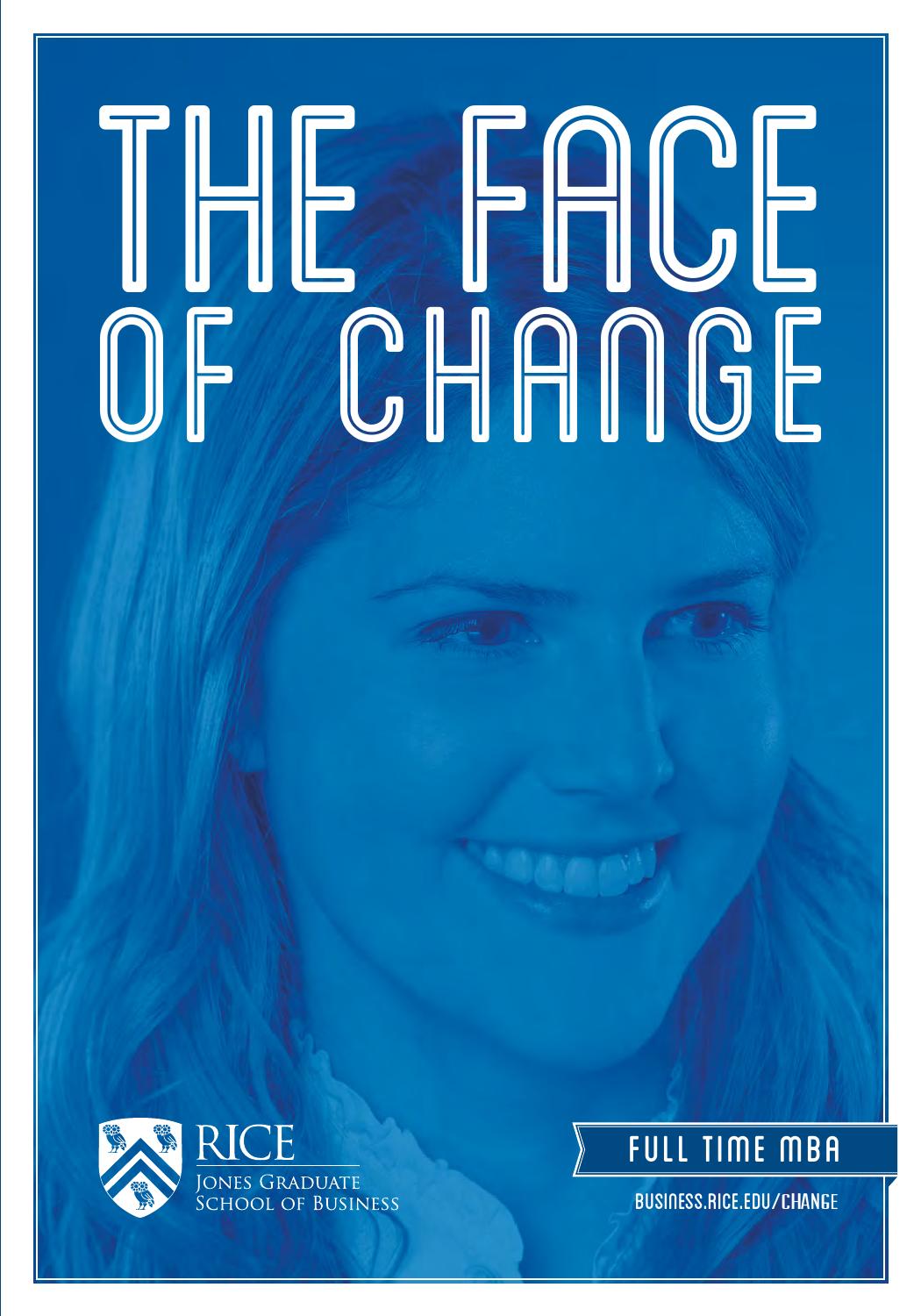 Rice MBA Full Time Admissions Brochure by Rice Business - Issuu