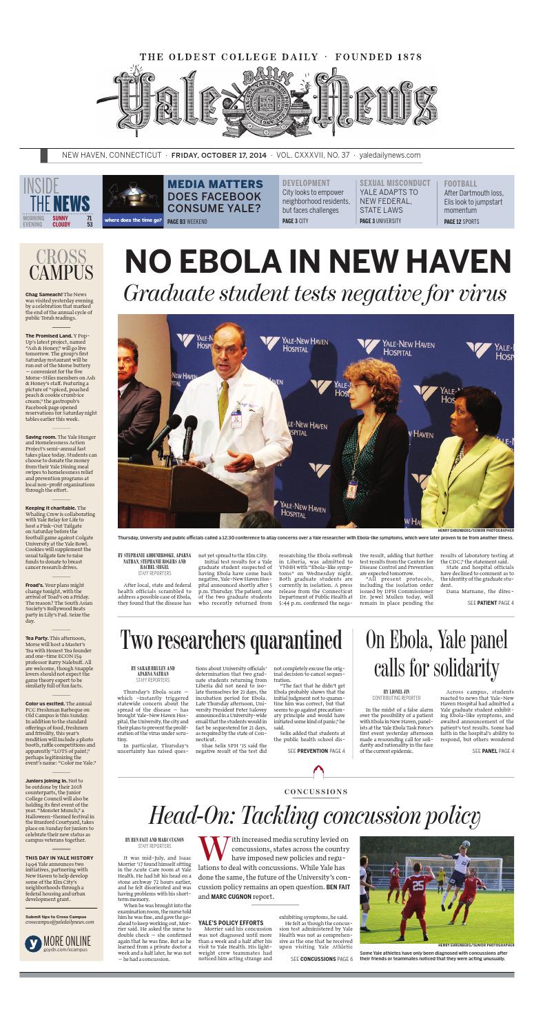 Today's Paper by Yale Daily News - Issuu