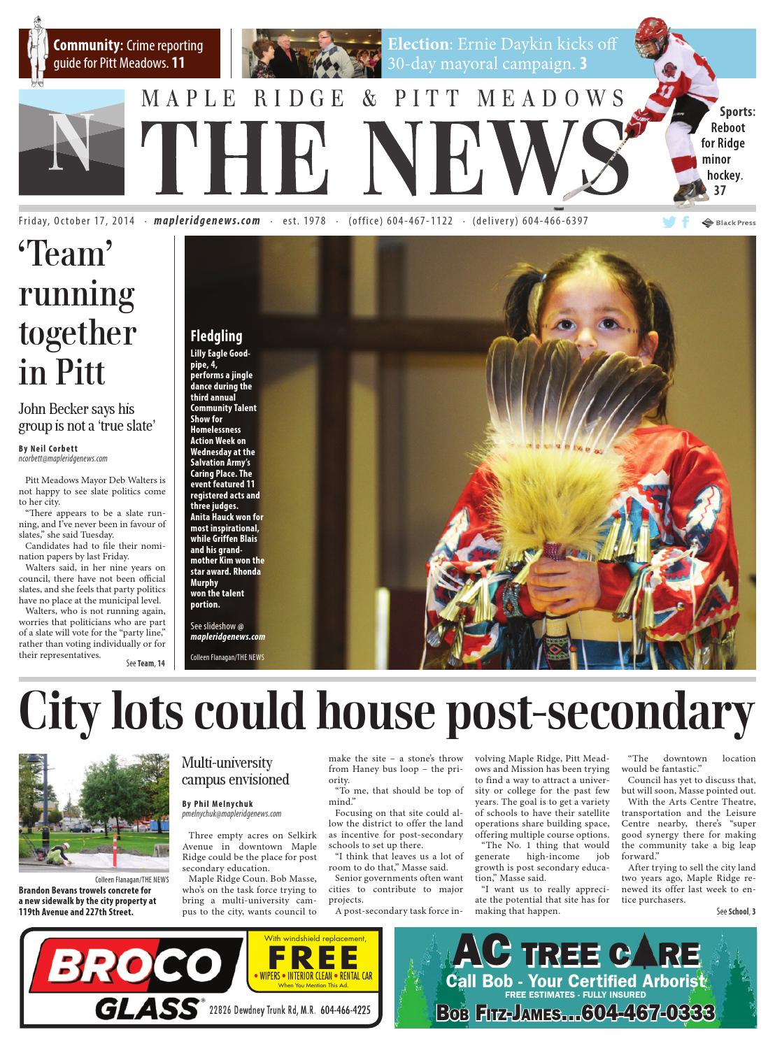 Maple Ridge News, October 17, 2014 by Black Press Media Group - Issuu