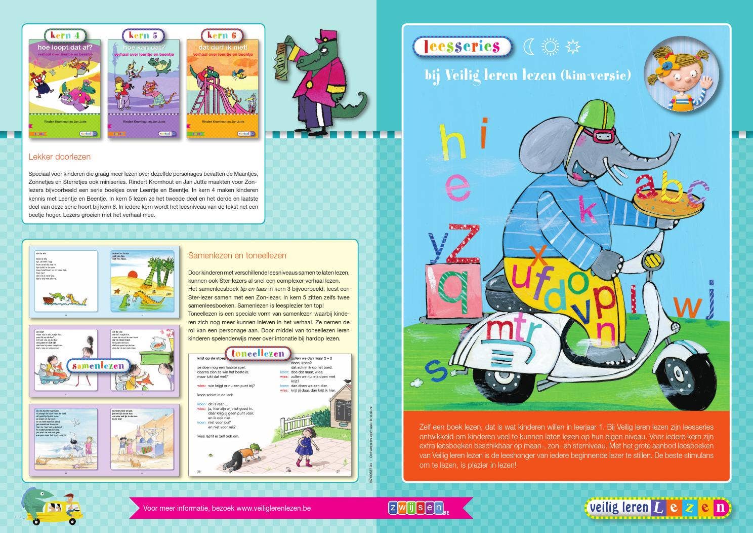 Leesseries veilig leren lezen (kim versie) by Uitgeverij Zwijsen België ...
