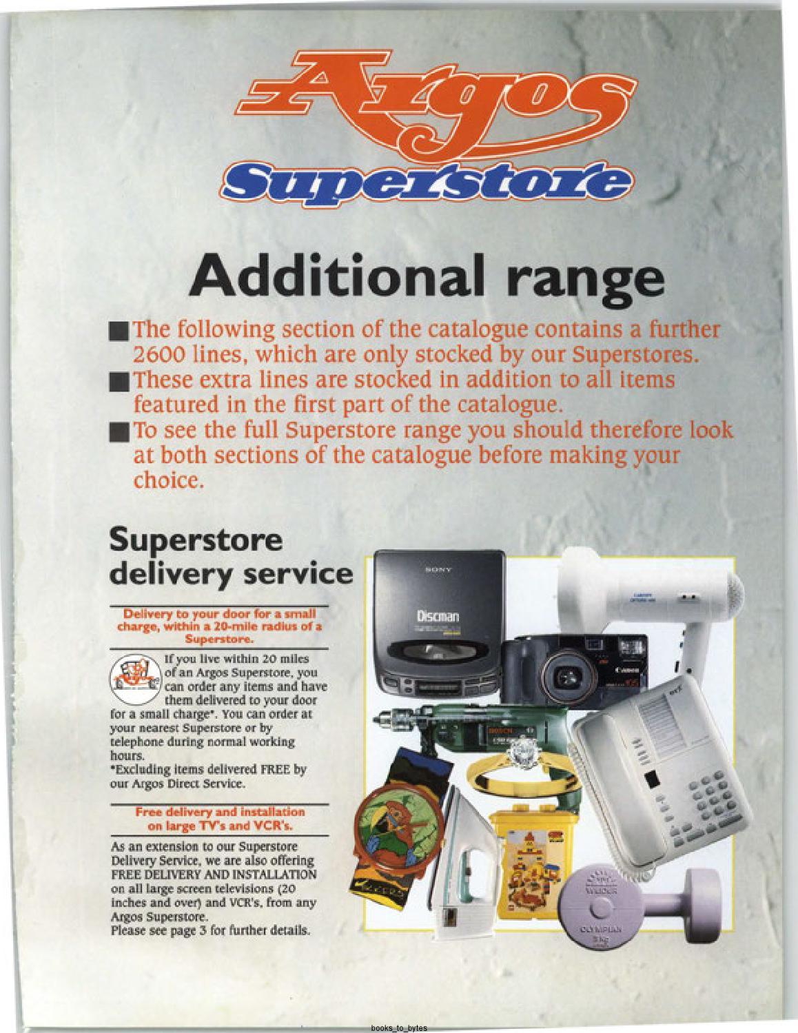 Argos Superstore 1992 Spring/Summer by Retromash - Issuu