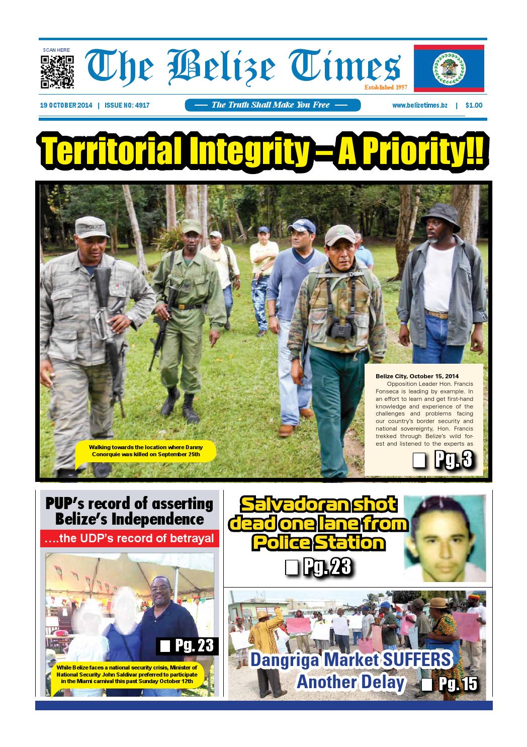 Belize Times October 19, 2014 by Belize Times Press - Issuu