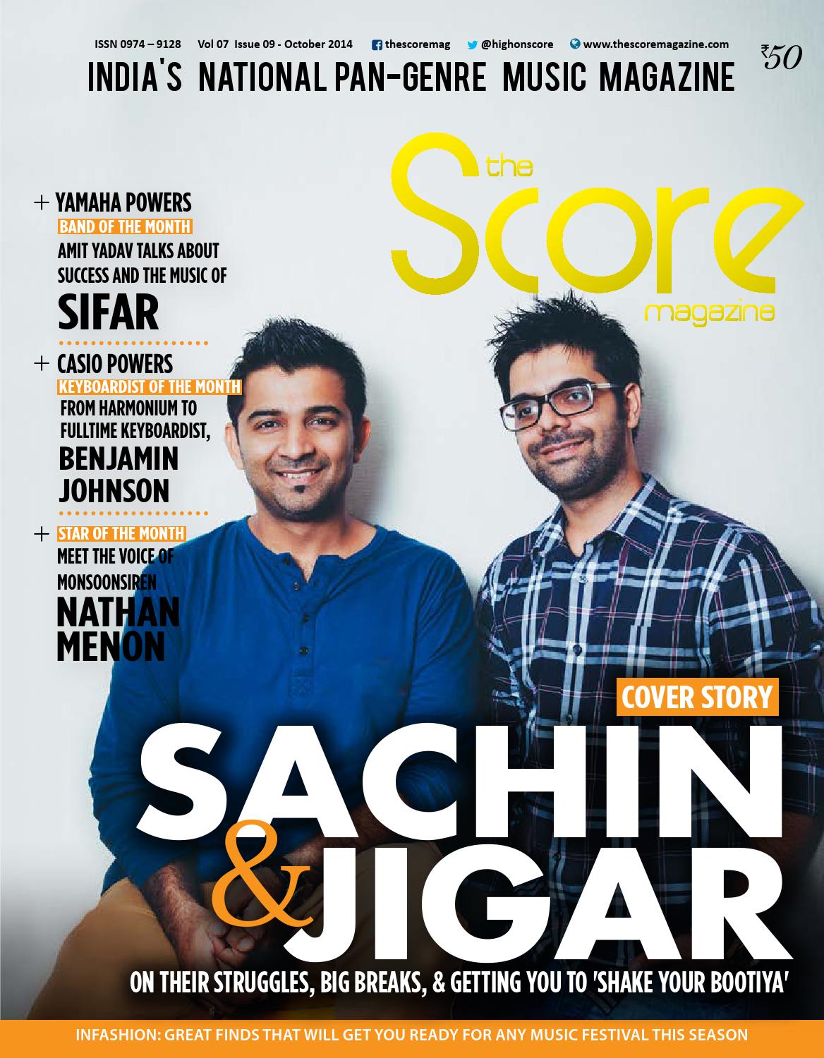The Score Magazine October 2014 by The Score Magazine - Issuu