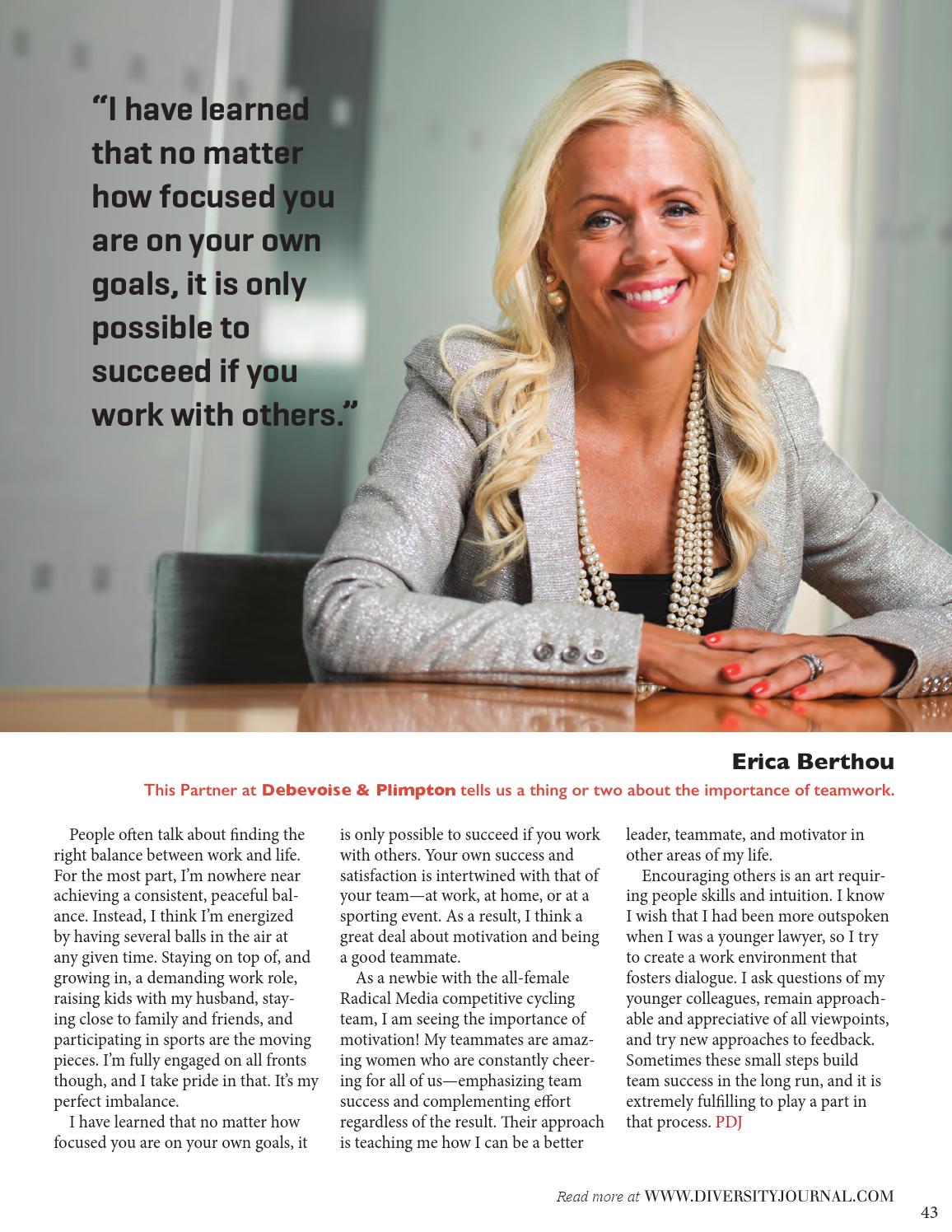 Diversity Journal - September/October 2014 - Women Worth Watching by ...