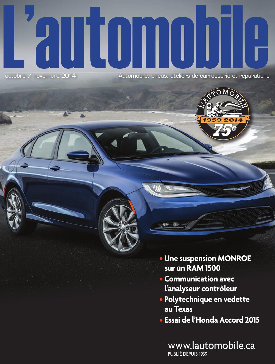 L'automobile octobre-novembre 2014 by Annex Business Media - Issuu