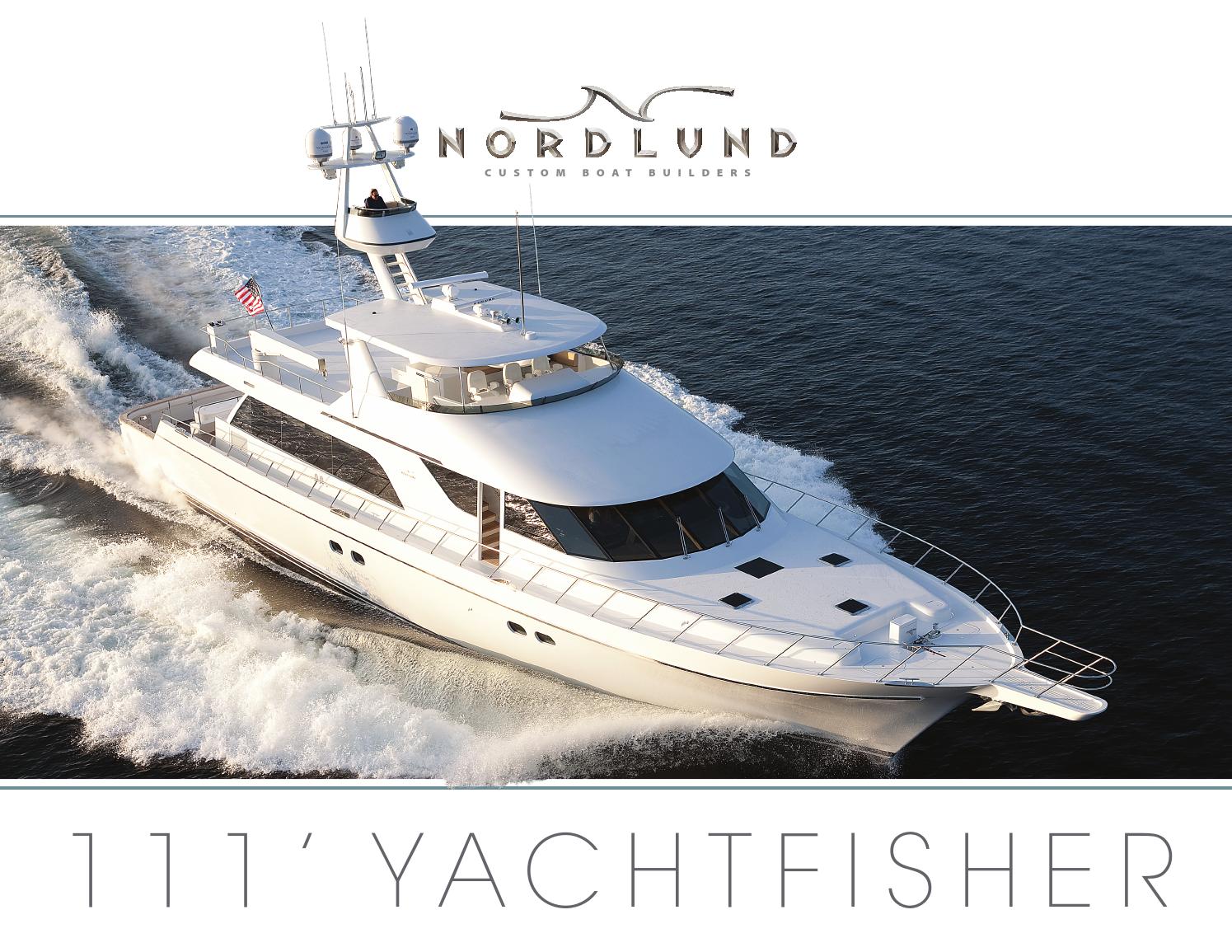 Nordlund 111 Yachtfisher by Nordlund Boat Company - Issuu