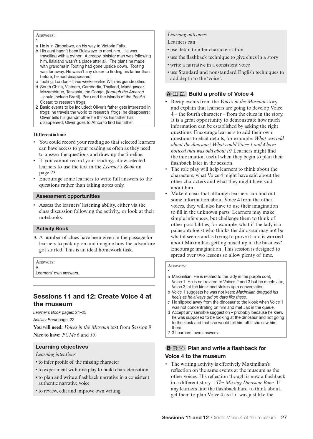 Preview Cambridge Primary English Teacher's Resource Book 6 by ...