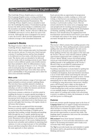 Preview Cambridge Primary English Teacher's Resource Book 6 by ...