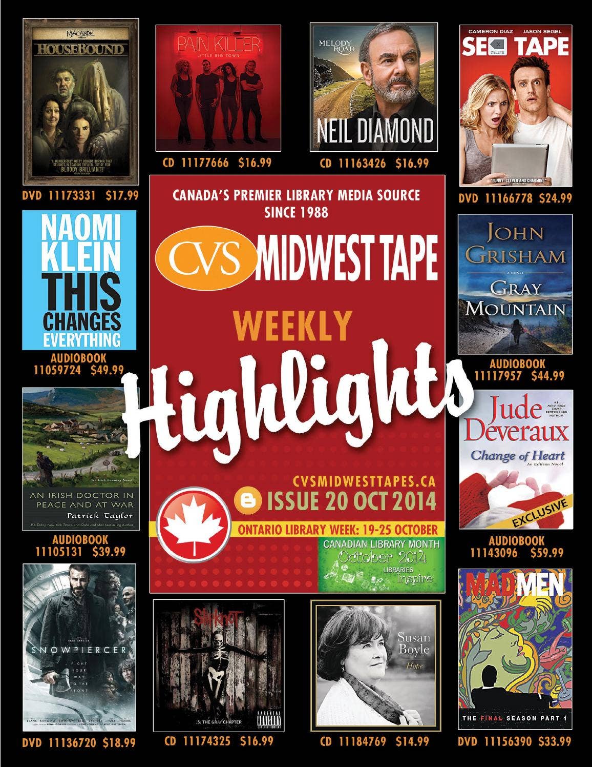 CVS Weekly 20 October 2014 by CVS Midwest Tape - Issuu