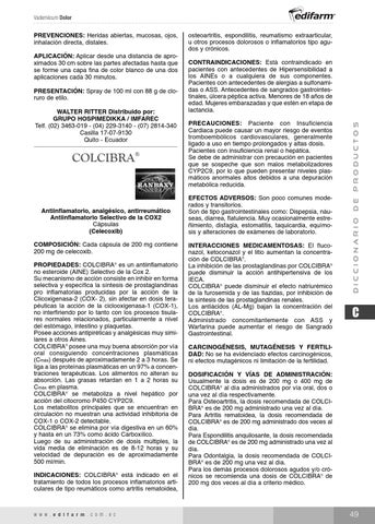 Vademecum dolor edifarm by Edifarm & Cía. - Issuu