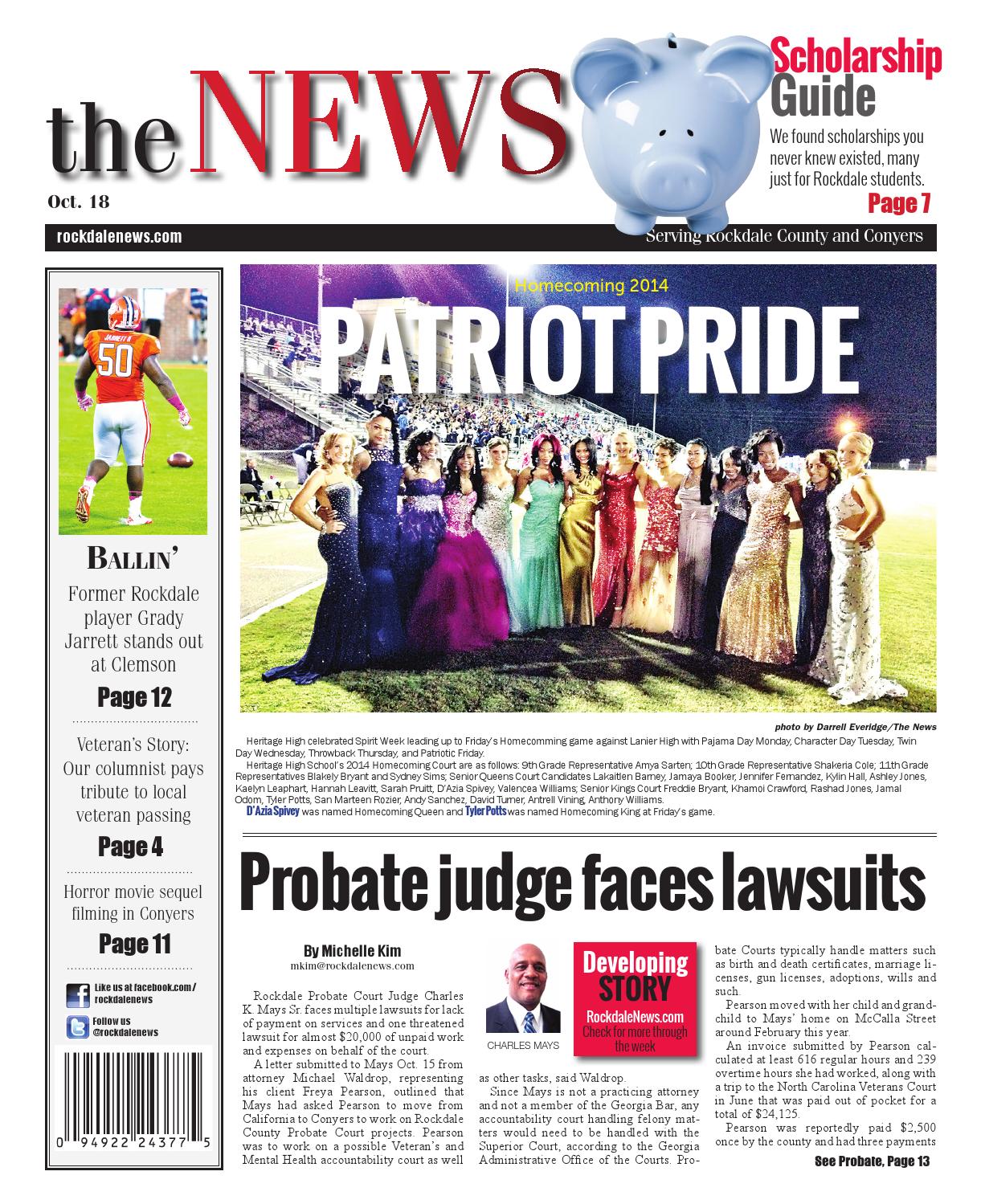 The Rockdale News October 18th 2014 by The Covington News - Issuu