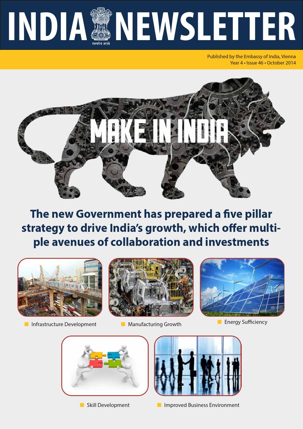 India newsletter 10 2014 by Indian Embassy Vienna - Issuu