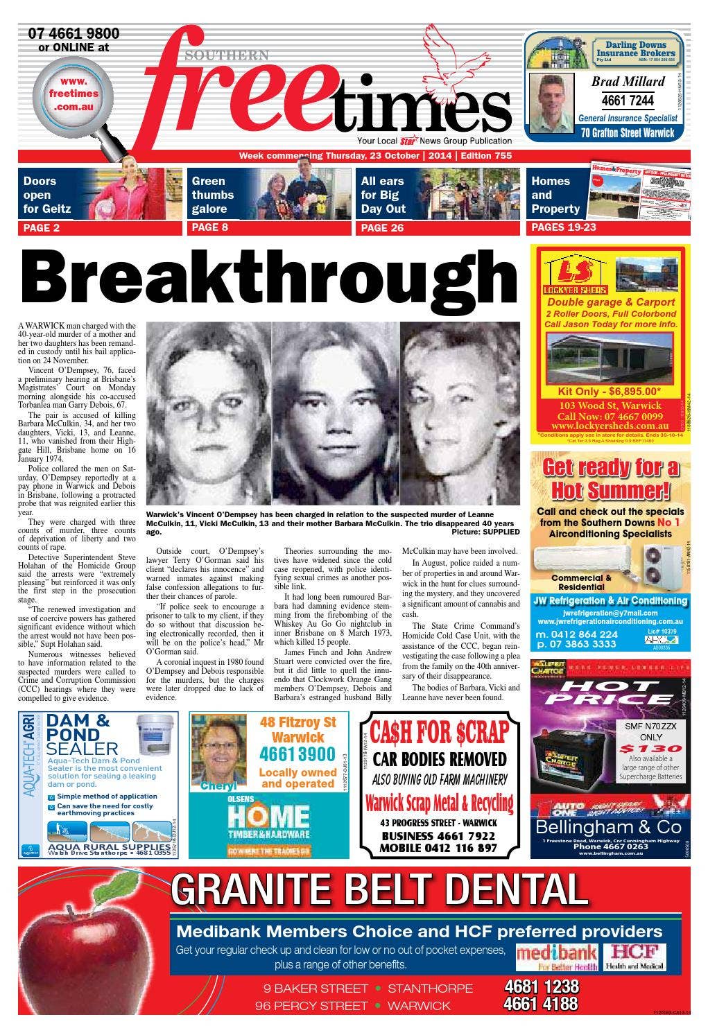 Southern Free Times - 23rd October 2014 by Star News Group - Issuu