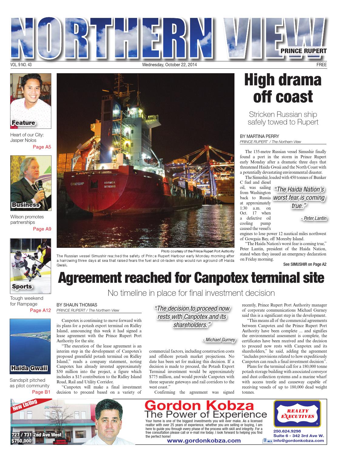 The Northern View, October 22, 2014 by Black Press Media Group - Issuu