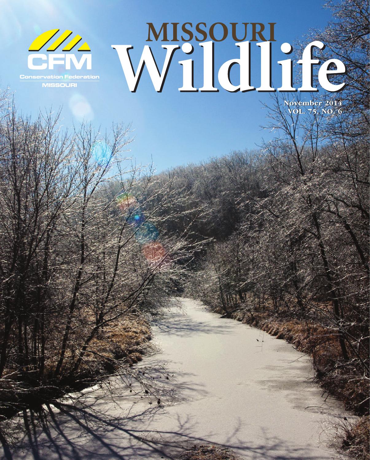 Missouri Wildlife Issue 6, 2014 by Conservation Federation - Issuu