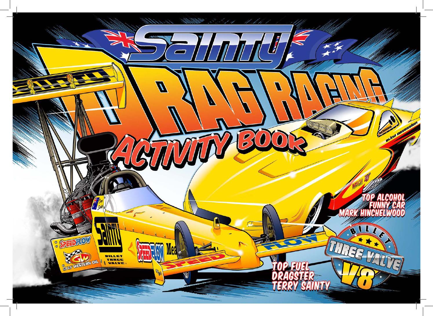 Sainty Drag Racing Activity Book by Motorsport Connections Pty Ltd - Issuu