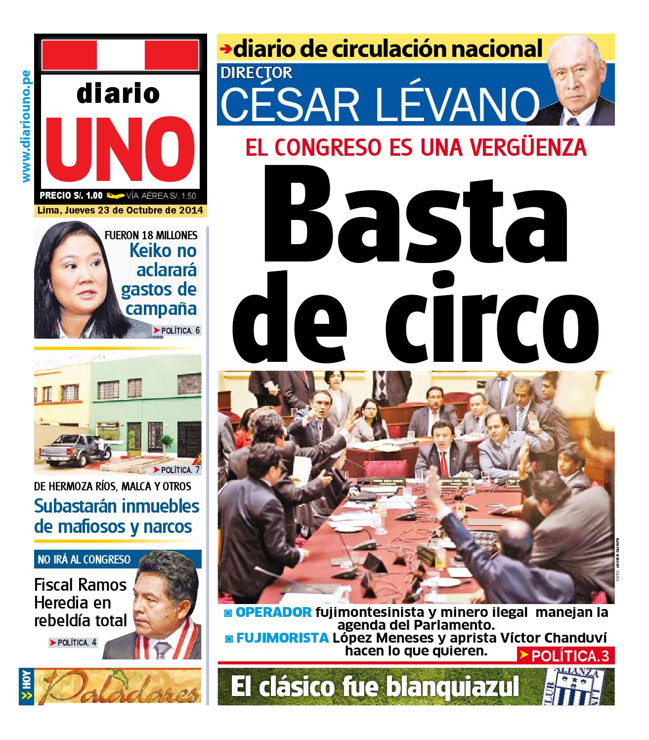 Diario UNO - 23 Octubre 2014 by Diario UNO - Issuu