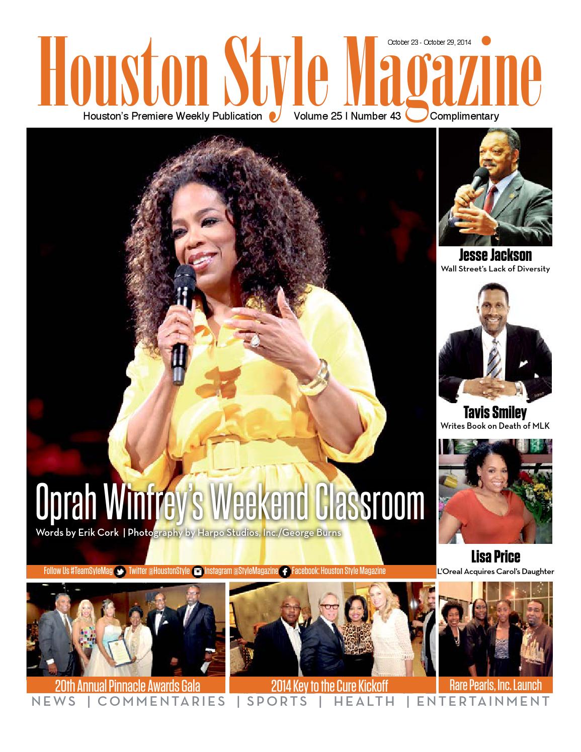 Houston Style Magazine Vol 25 No 43 by Houston Style Magazine (HSM) - Issuu