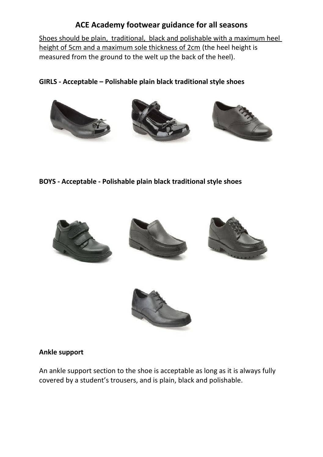 Acceptable school shoes by Schudio - Issuu