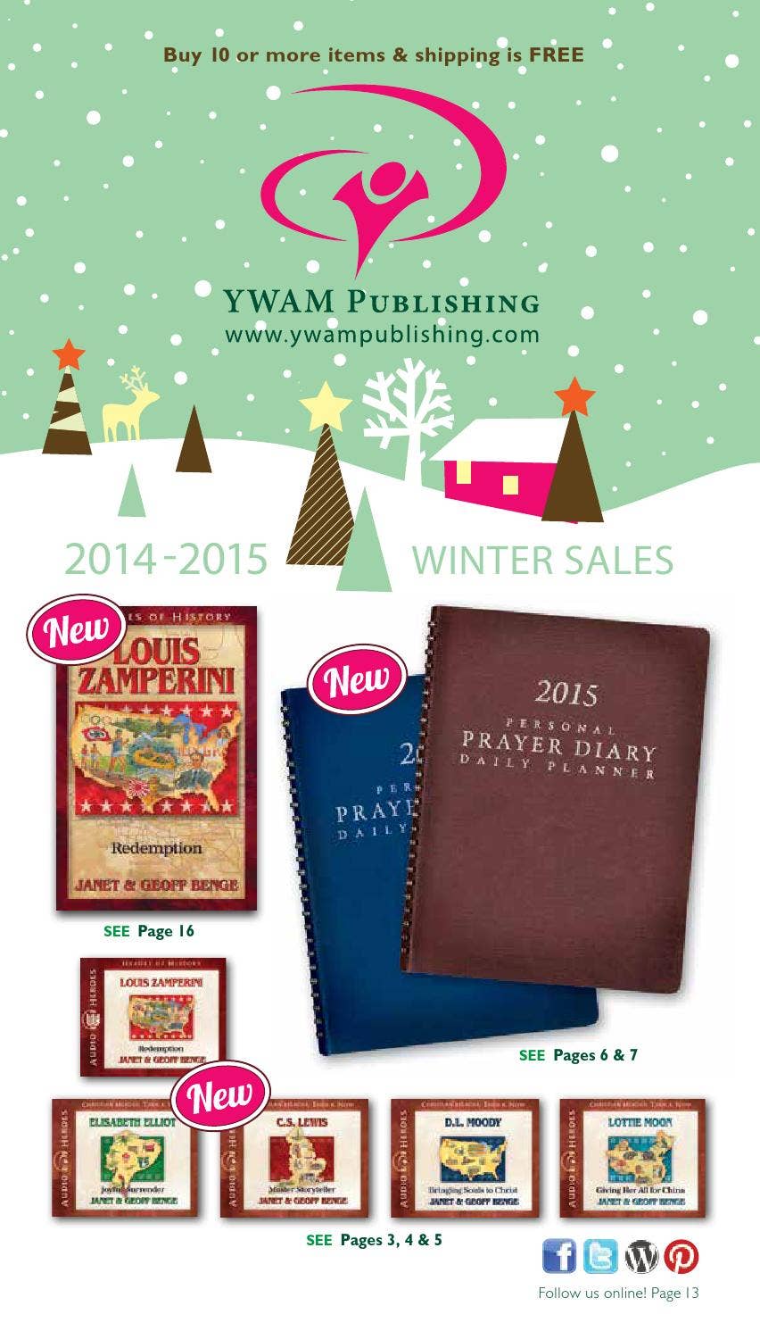 2014-15 Winter Sales Flyer by YWAM Publishing - Issuu