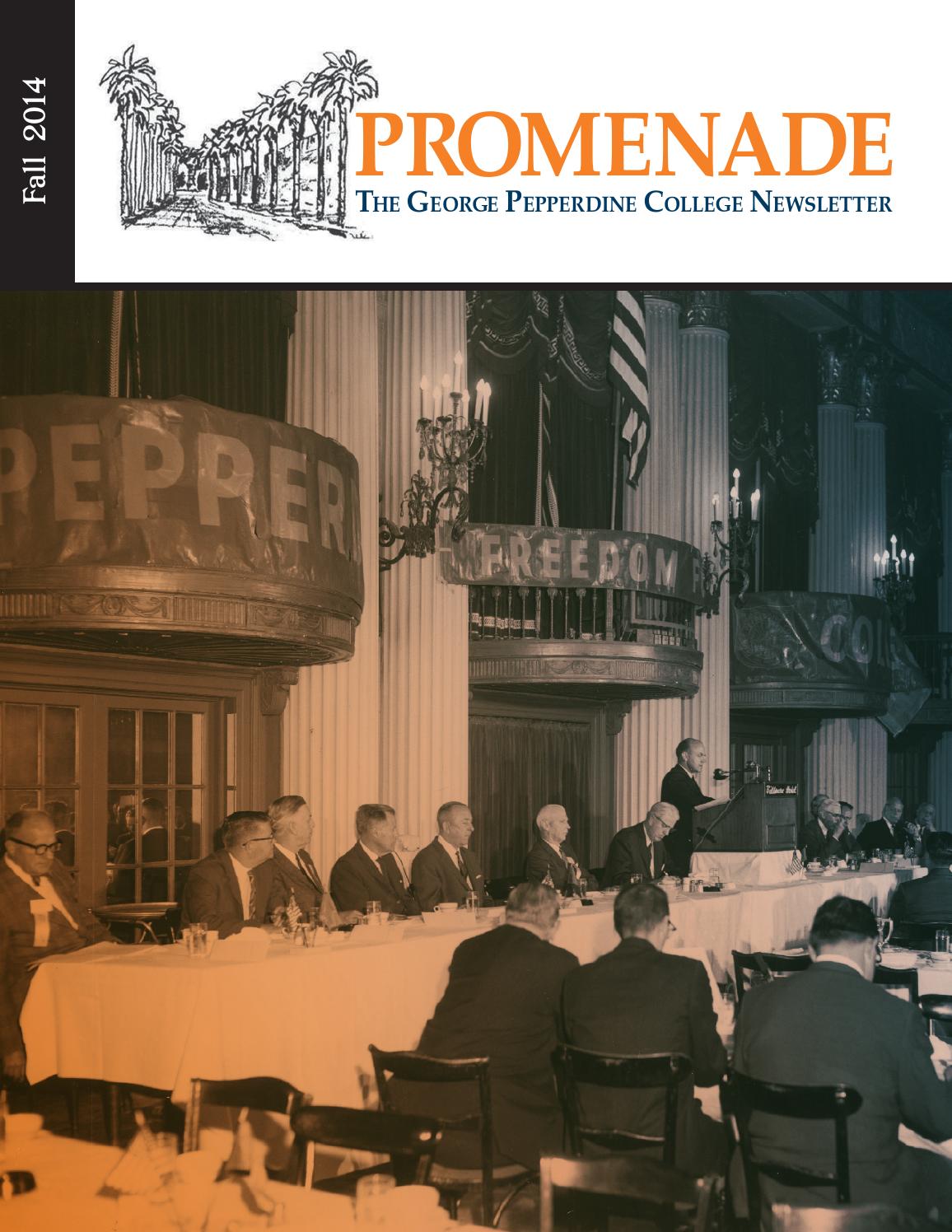 Promenade Fall 2014 by Pepperdine University - Issuu