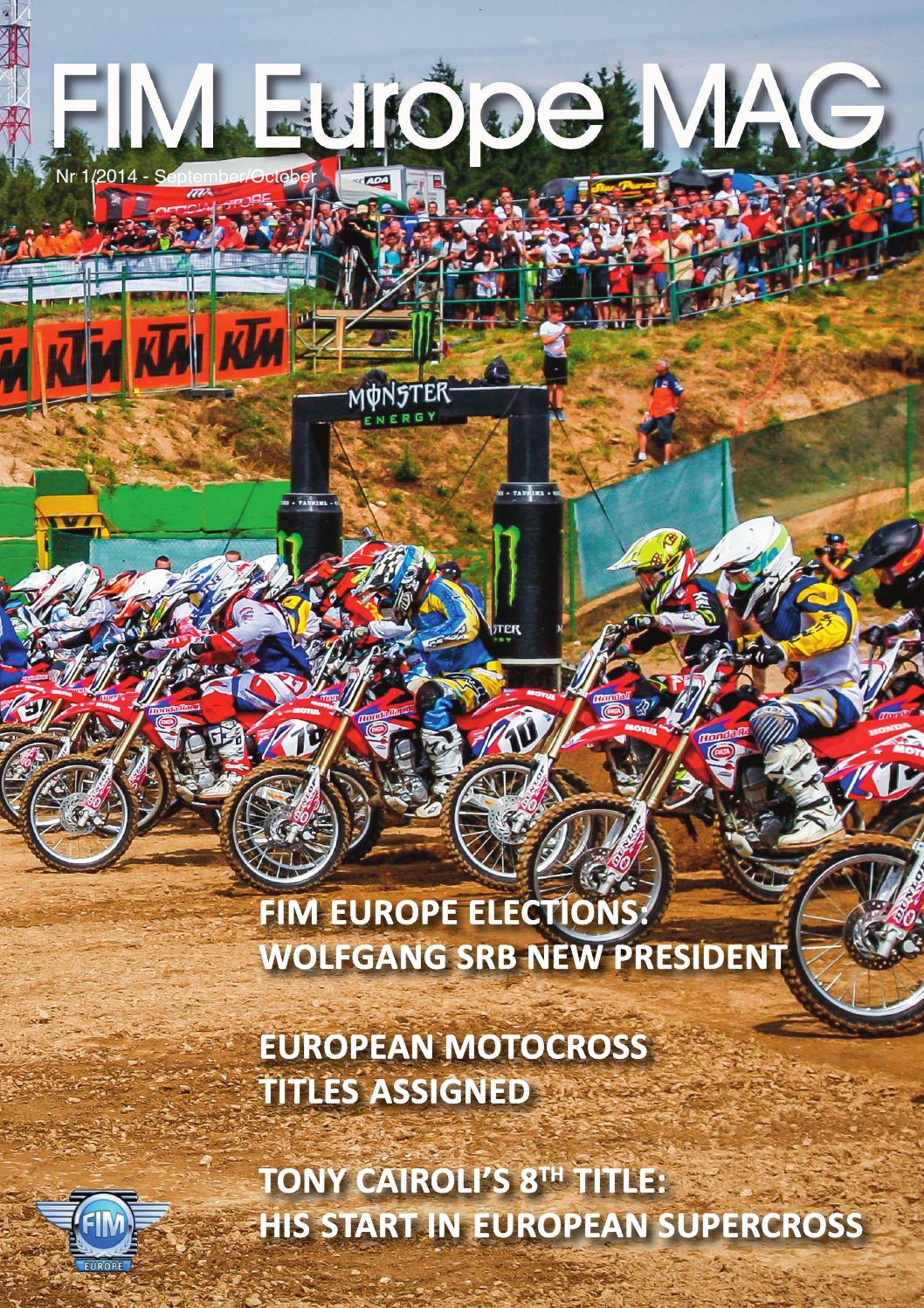 FIM Europe Mag - 1/2014 by FIM Europe - Issuu