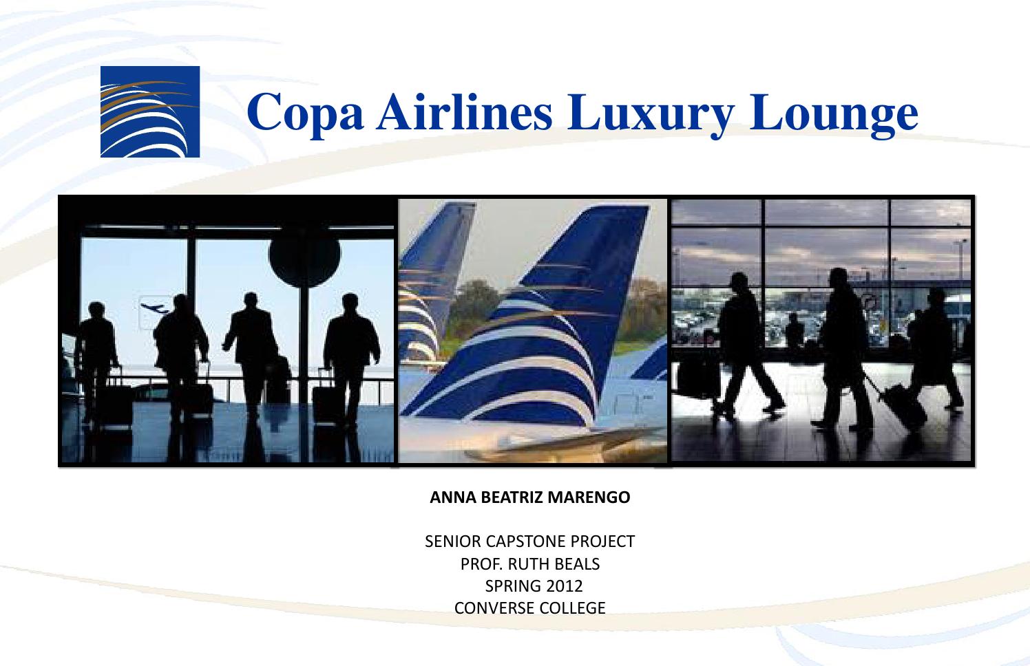 ID Student Presentation: Copa Airlines Lounge by Converse College - Issuu