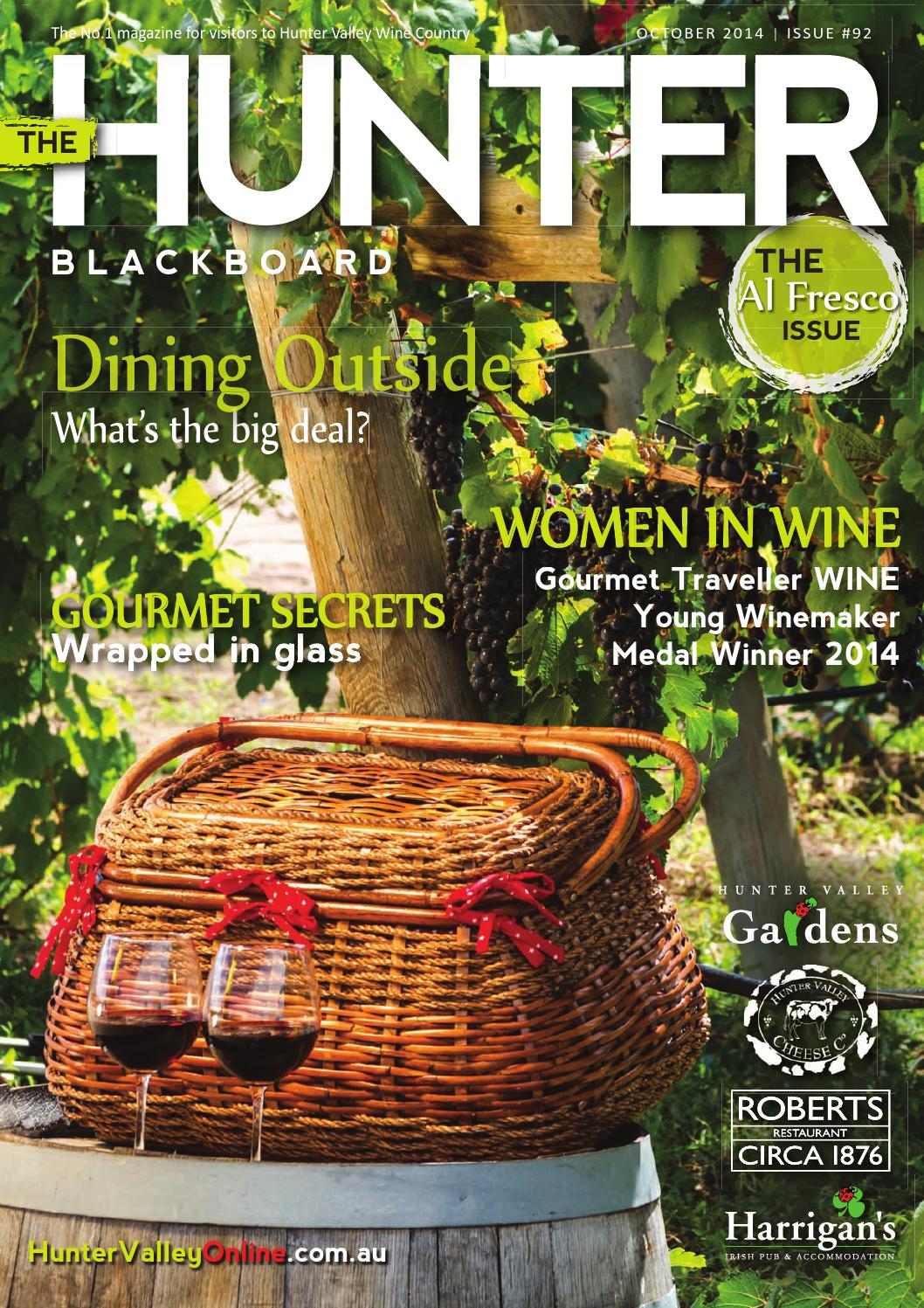 The Hunter Blackboard | October 2014 by WCP MEDIA | HUNTER VALLEY - Issuu
