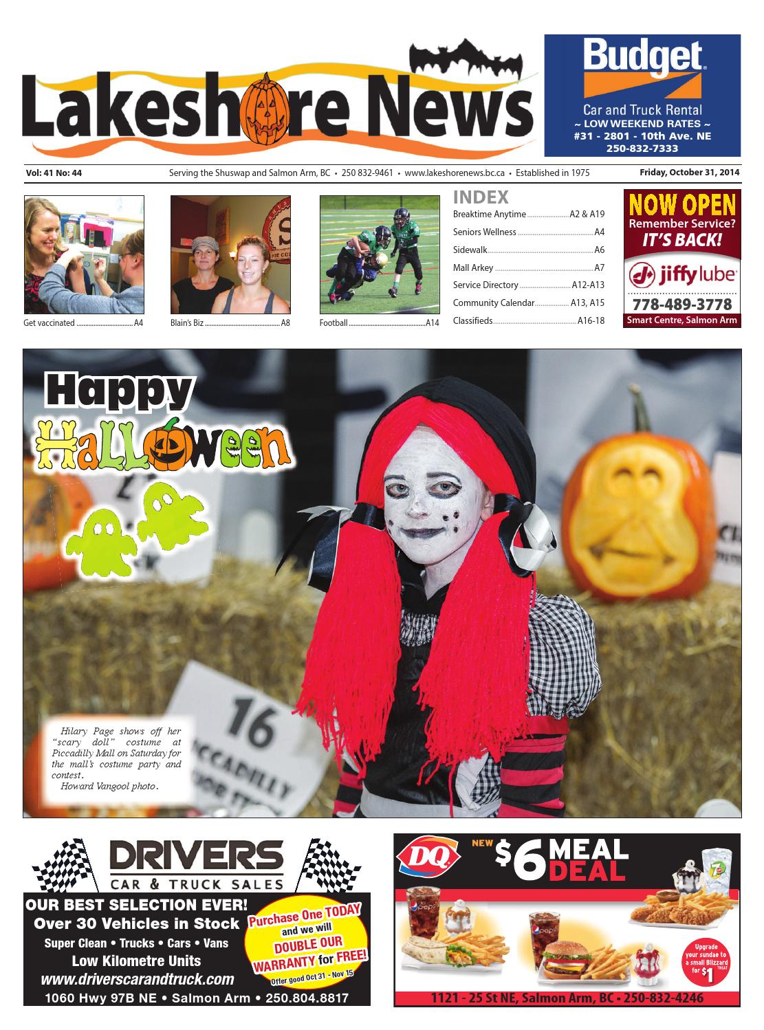 Lakeshore News, October 31, 2014 by Black Press Media Group - Issuu