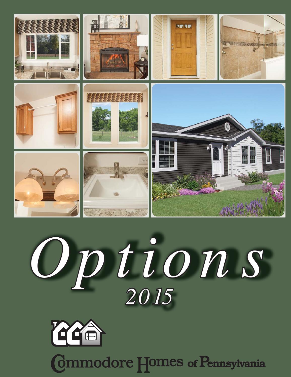Commodore Homes of Pennsylvania Options 2015 by Commodore Homes, LLC ...