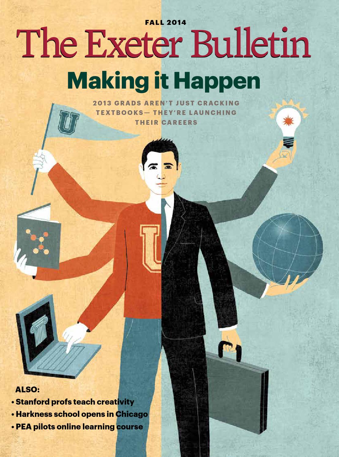 The Exeter Bulletin, fall 2014 by Phillips Exeter Academy - Issuu