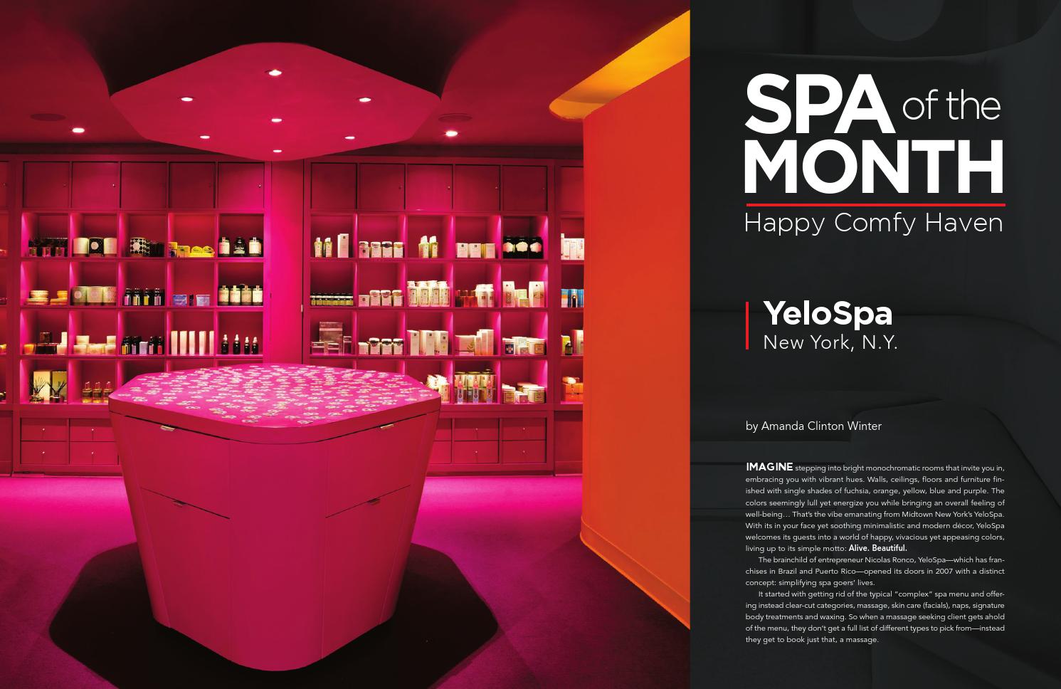 Spa of the month - LNE & Spa November 2014 by LNE Magazine - Issuu