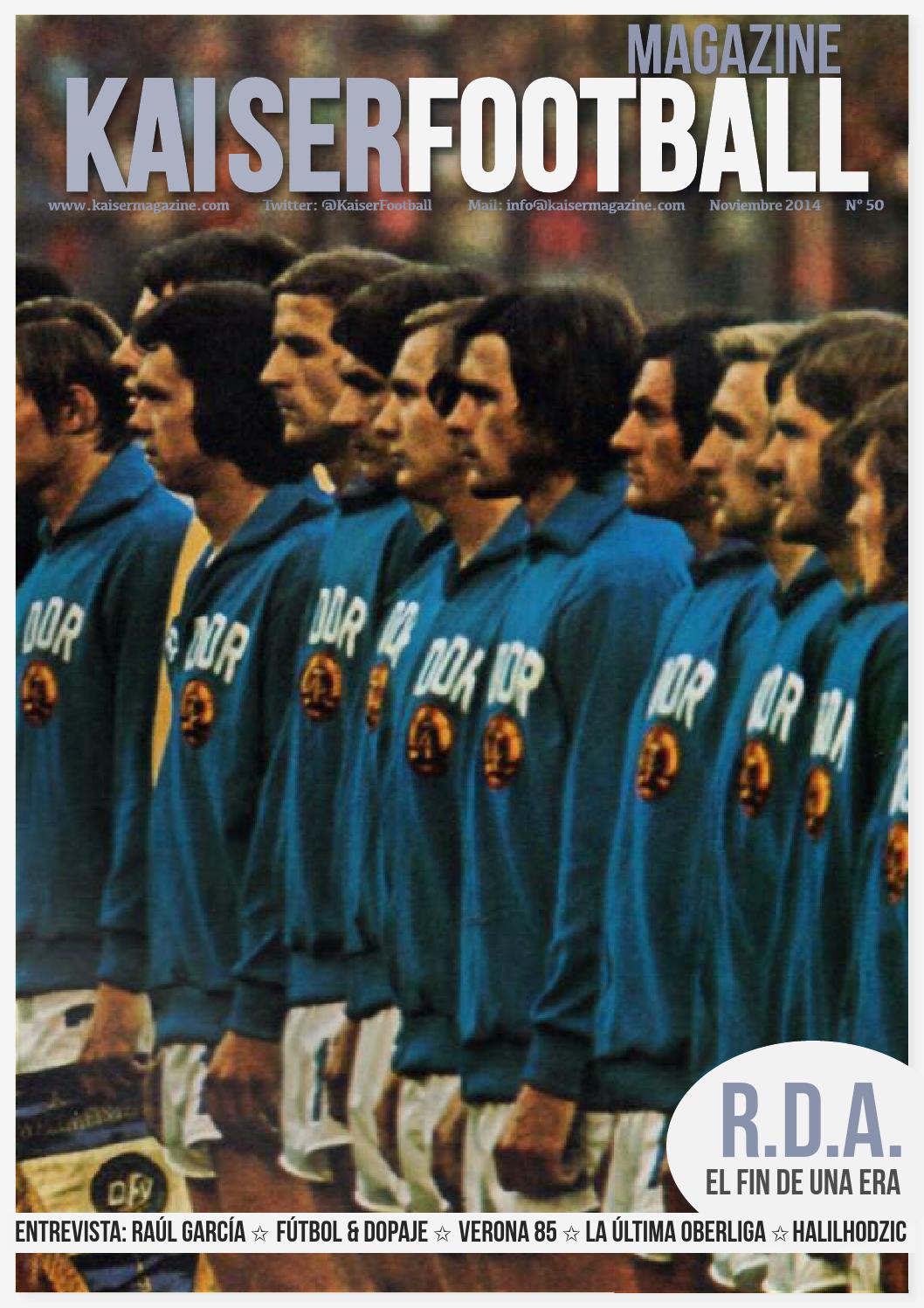 Revista Kaiser 50 | Noviembre 2014 by Kaiser Football - Issuu