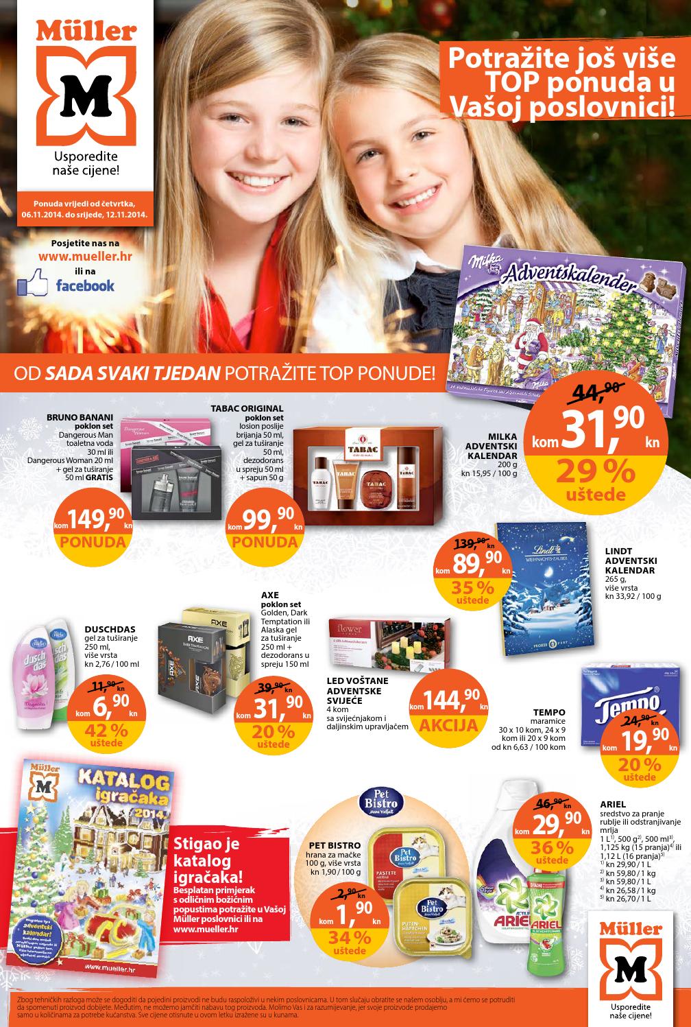 Muller katalog drogerija od 06 -12 11 2014 by Catalog.hr - Issuu