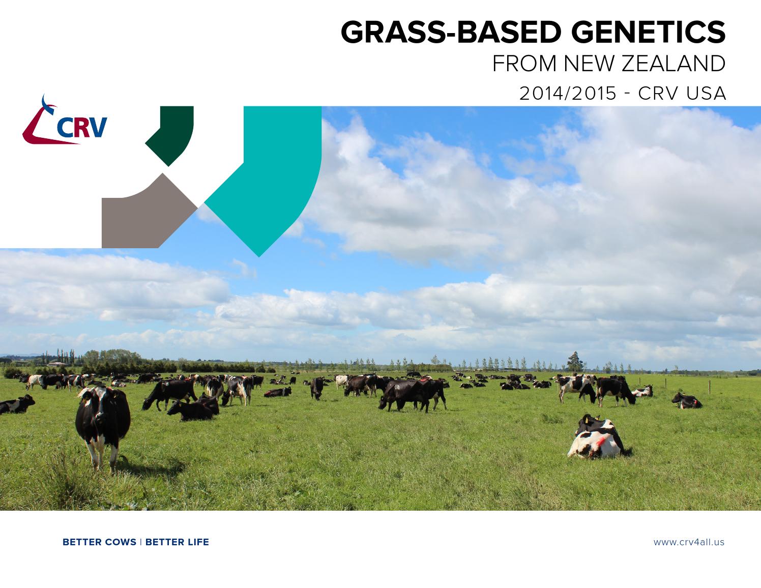 CRV USA Grass-Based Genetics Catalog by CRV USA - Issuu