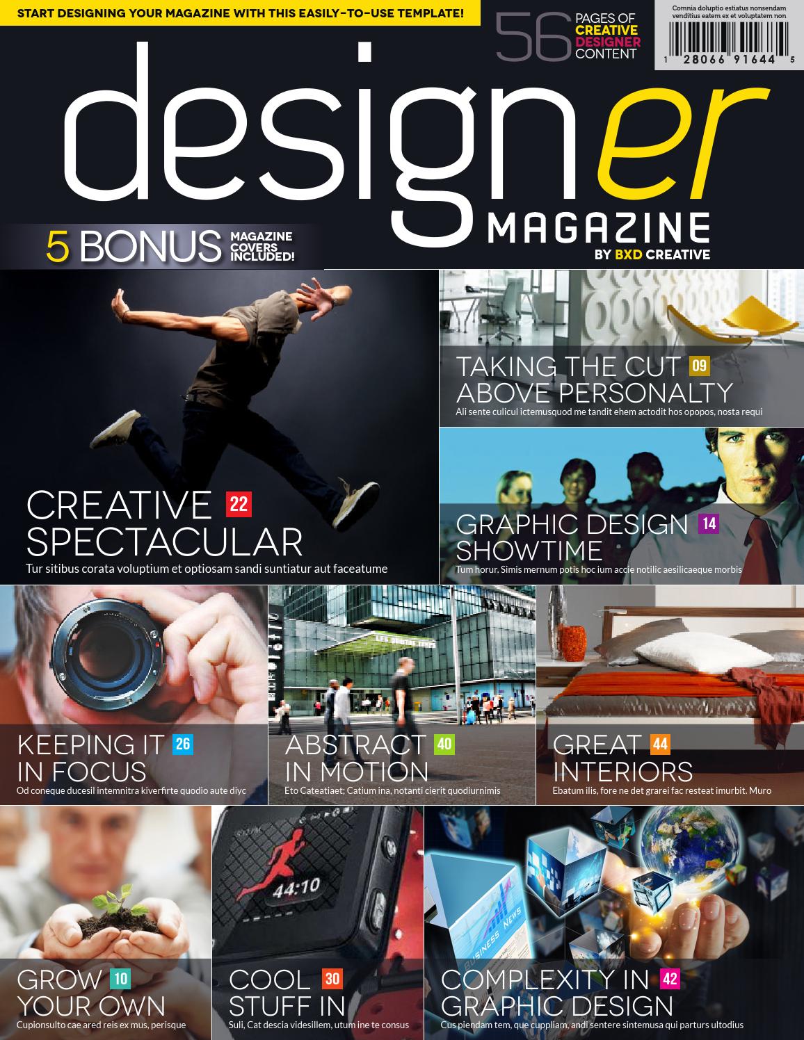 Magazine Template 03 US Letter by BoxedCreative - Issuu