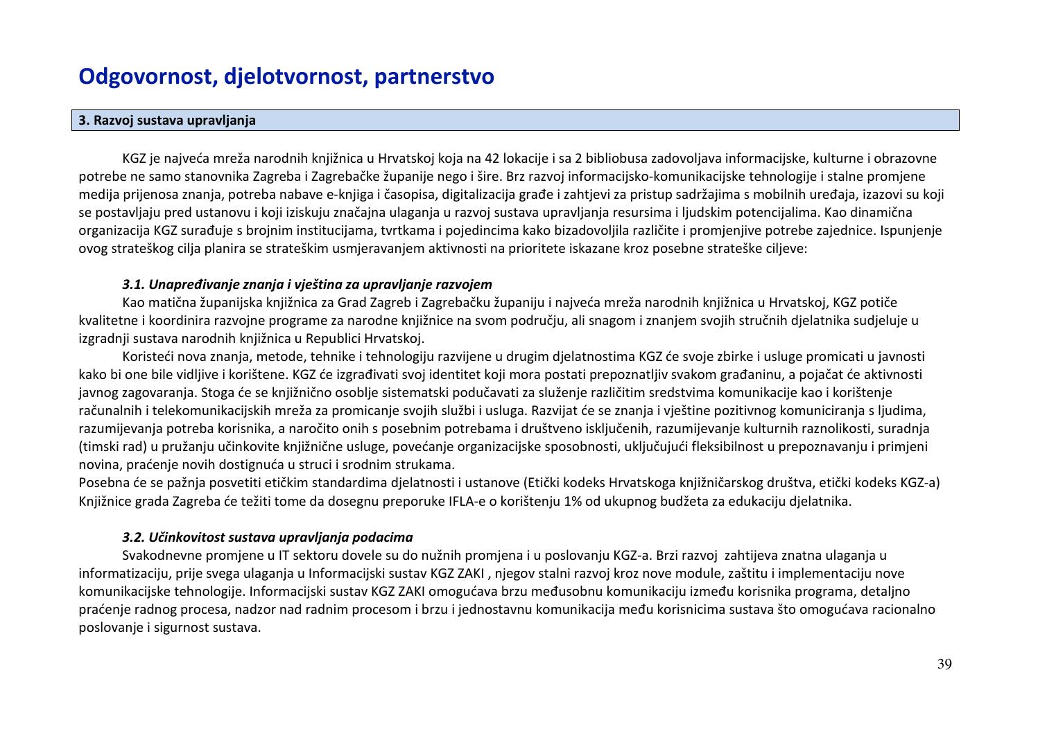 Strateški plan Knjižnica grada Zagreba 2014. - 2020. by Knjižnice grada ...