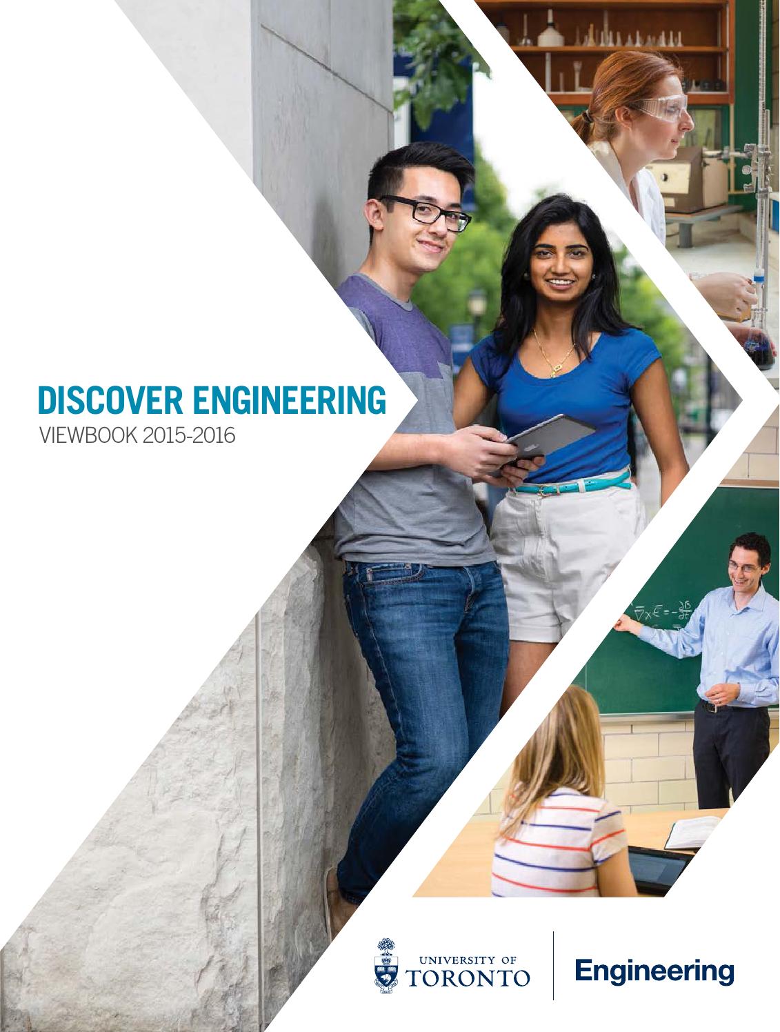Discover Engineering Viewbook 2015-2016 by University of Toronto ...
